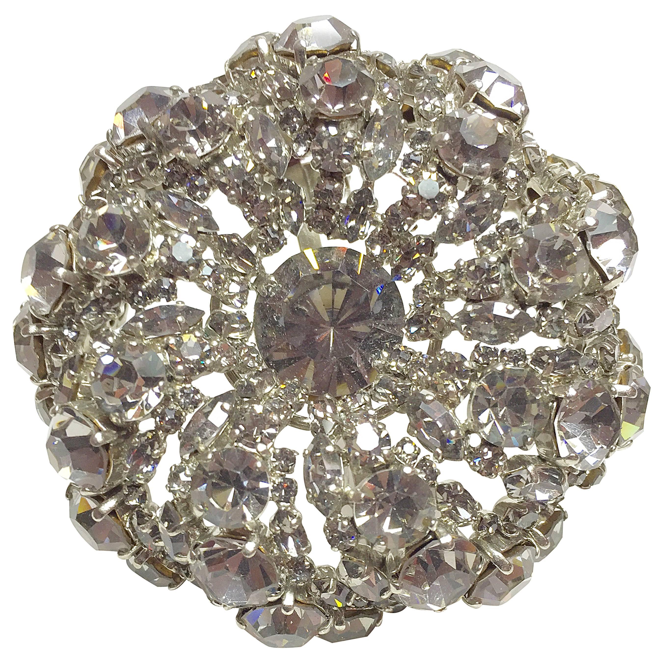 1950'S Roger Jean Pierre French Massive Brooch/Clip For Sale at 1stDibs