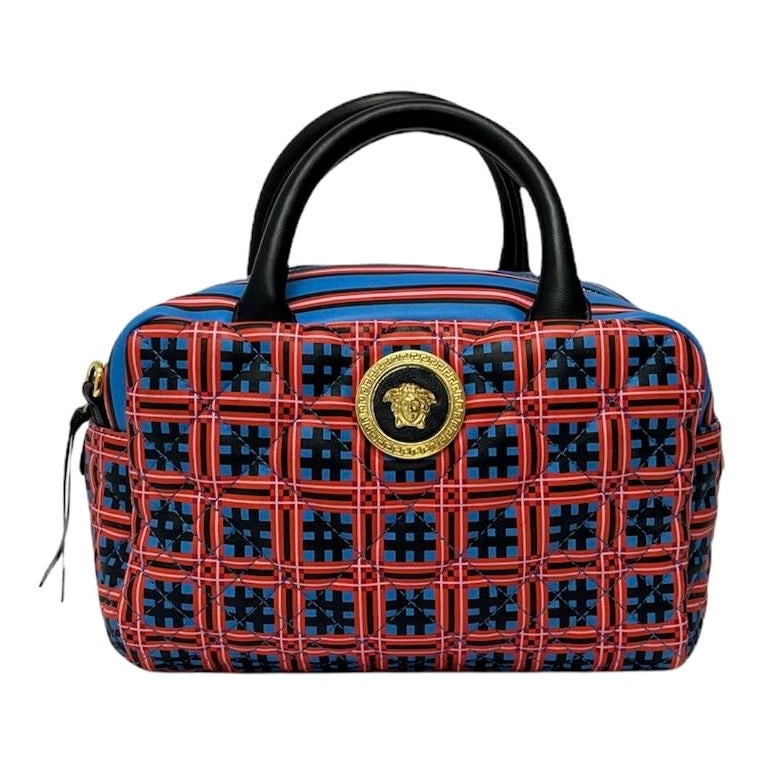 Versace Multicolor Leather Bag at 1stDibs