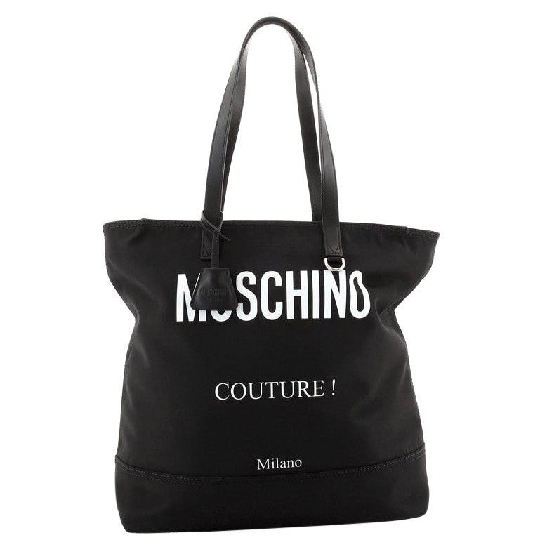 1990s MOSCHINO Iconic Smiley Face Totebag at 1stDibs