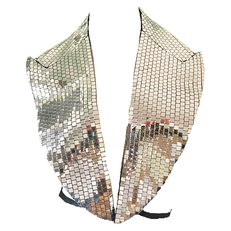 2009 Martin Margiela Mirrored Backless Tuxedo Vest For Sale at 1stDibs