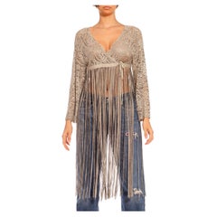 Ferrera Gold Metal Mesh Top, 1980s at 1stDibs | gold mesh top