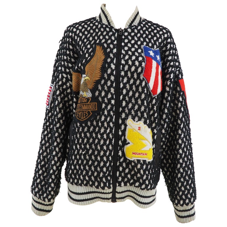 Blue Point multicoloured jacket For Sale at 1stDibs