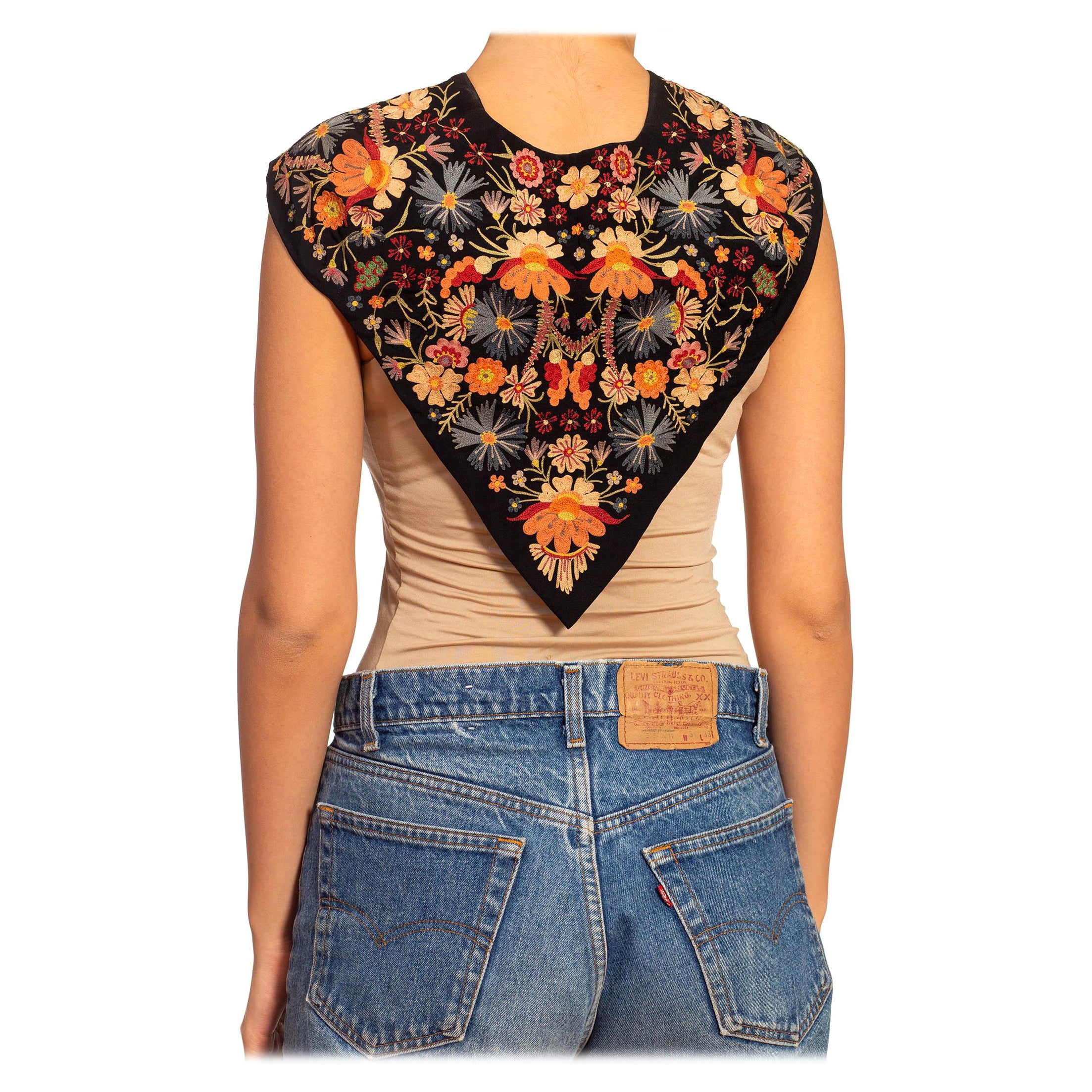 Embroidered Capes - For Sale on 1stDibs | embroidered capelet, cape ...