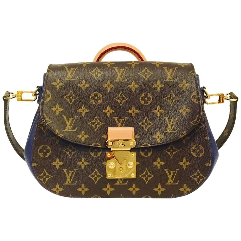Louis Vuitton Monogram Canvas Eden MM Celeste Bag at 1stDibs | louis ...