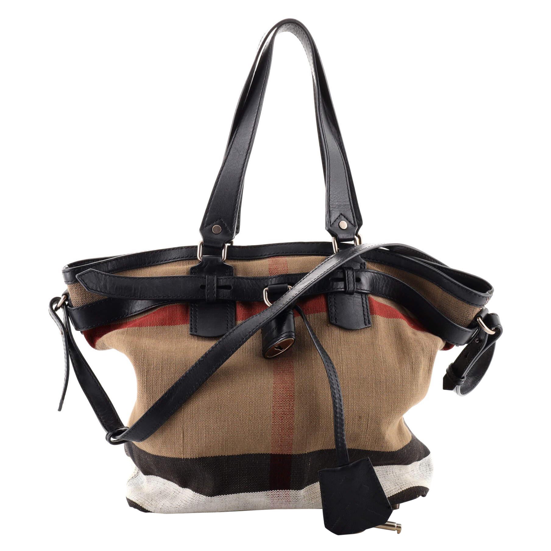 Burberry Brown Quilted Leather "Beaton" Large Tote at 1stDibs ...