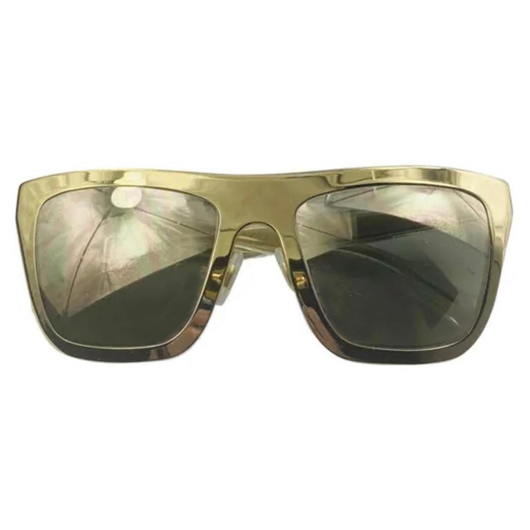 Dolce and Gabbana Sunglasses with gold-plated gradient lenses For Sale ...
