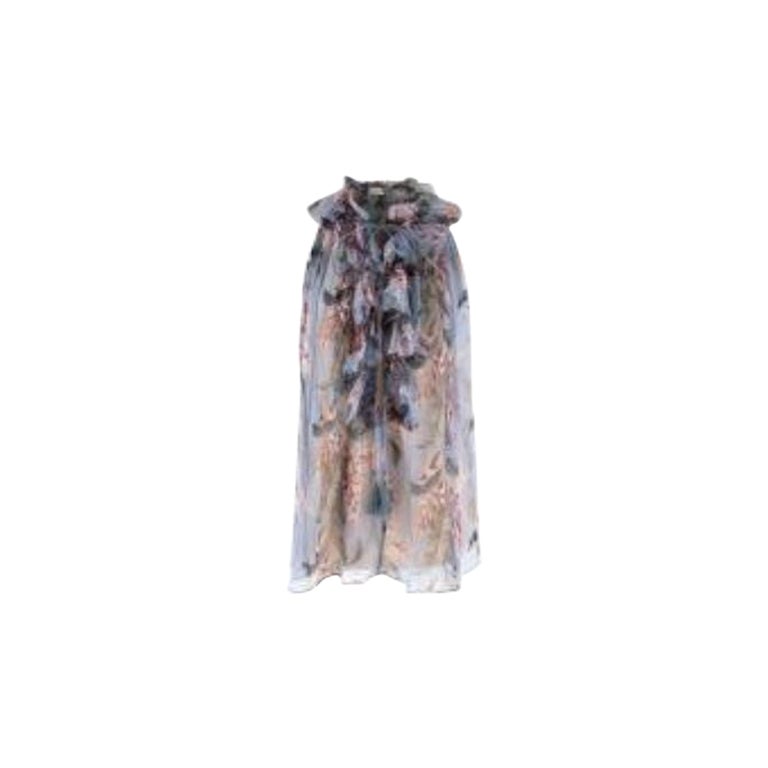 Zimmermann Aerial fringe-trimmed striped cotton-gauze tunic XS at ...