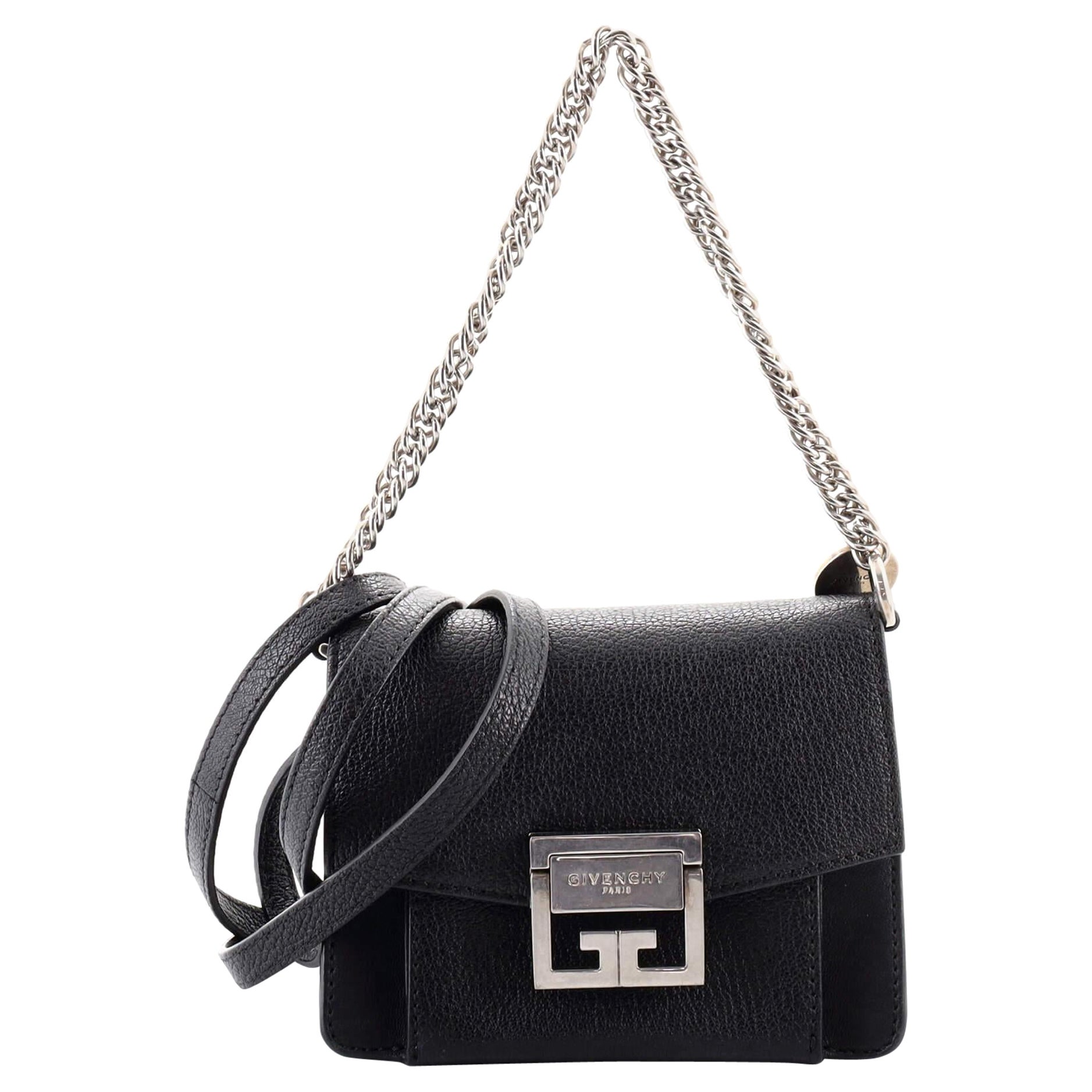 Givenchy Infinity Flap Bag Leather Small at 1stDibs