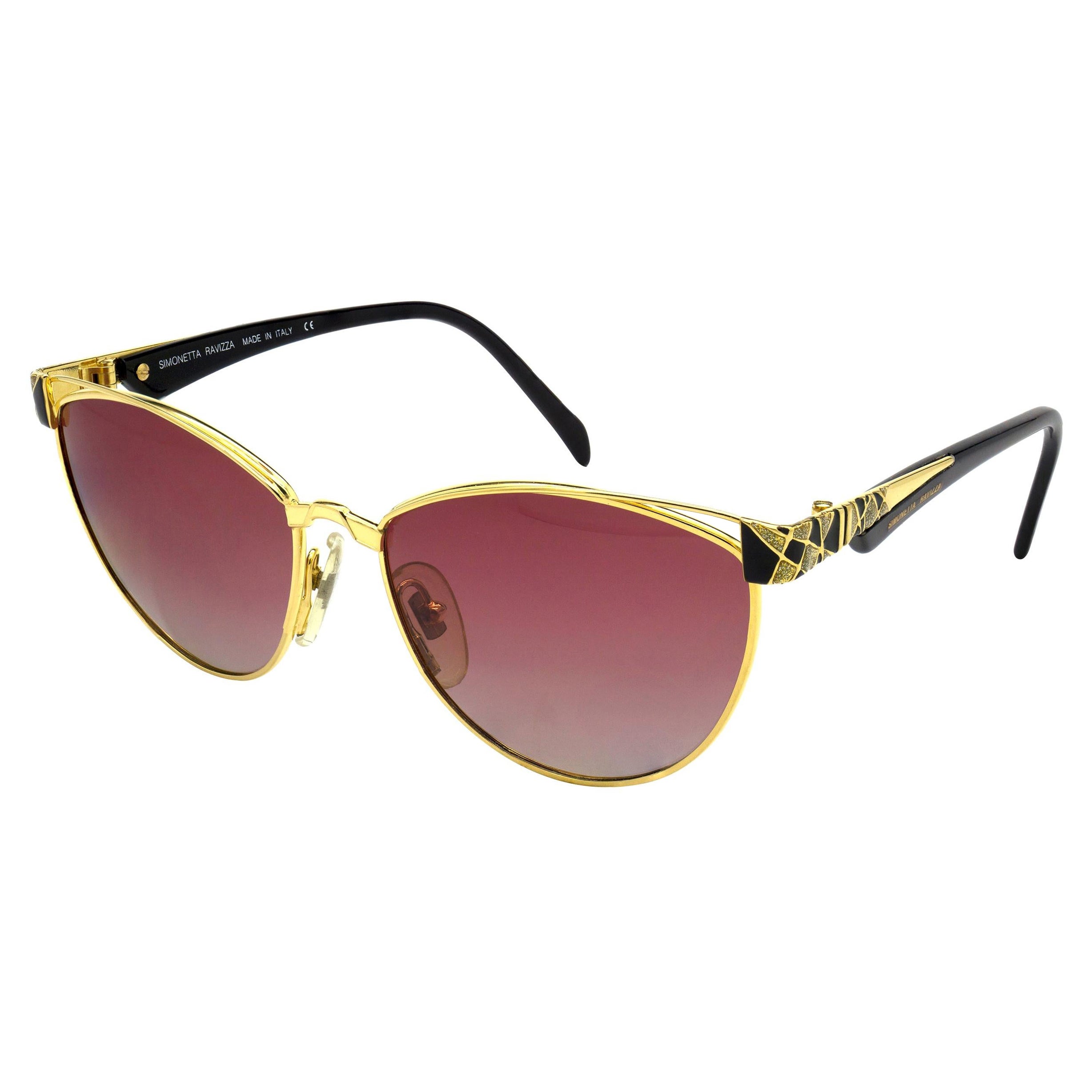 Simonetta Ravizza by Annabella tortoiseshell sunglasses 80s For Sale at ...