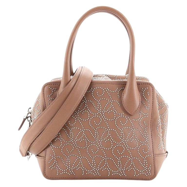 Alaia Elba Box Bag Studded Leather Small at 1stDibs