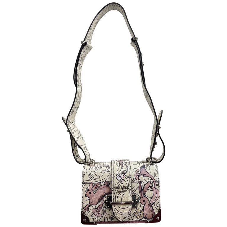 Prada Resort 2018 Glace Rabbit cahier bag at 1stDibs