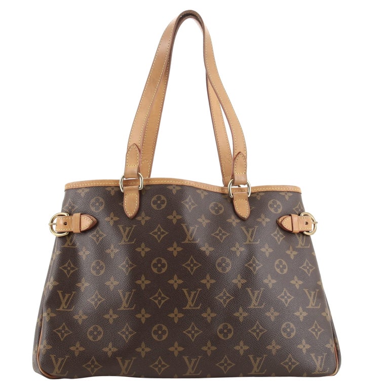 Louis Vuitton Batignolles Handbag Monogram Canvas Horizontal at 1stDibs