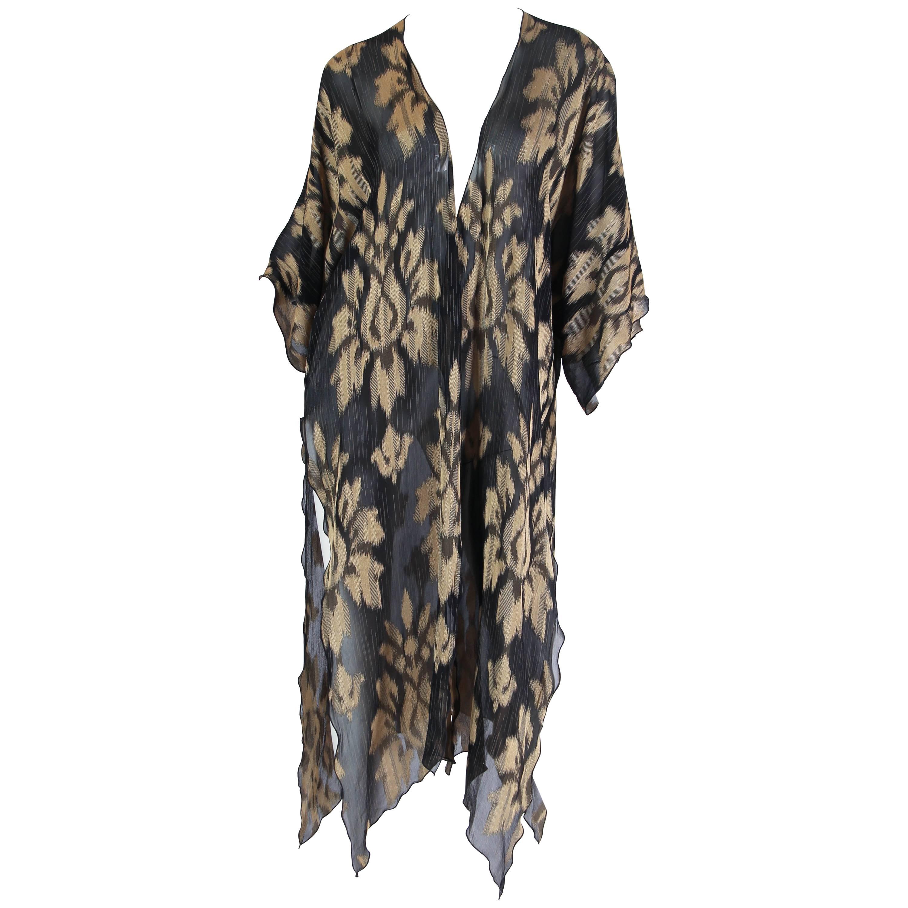 Beautiful Chiffon Duster from Holly's Harp at 1stDibs