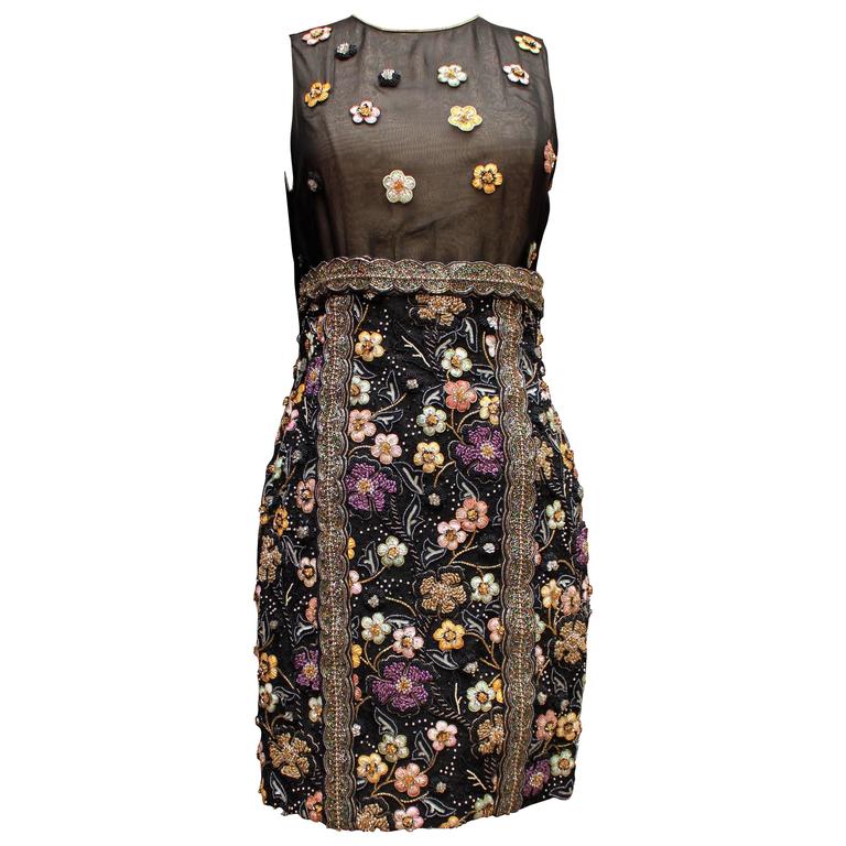 1990-1991 Torrente Haute Couture Beaded Court Gown For Sale at 1stDibs ...