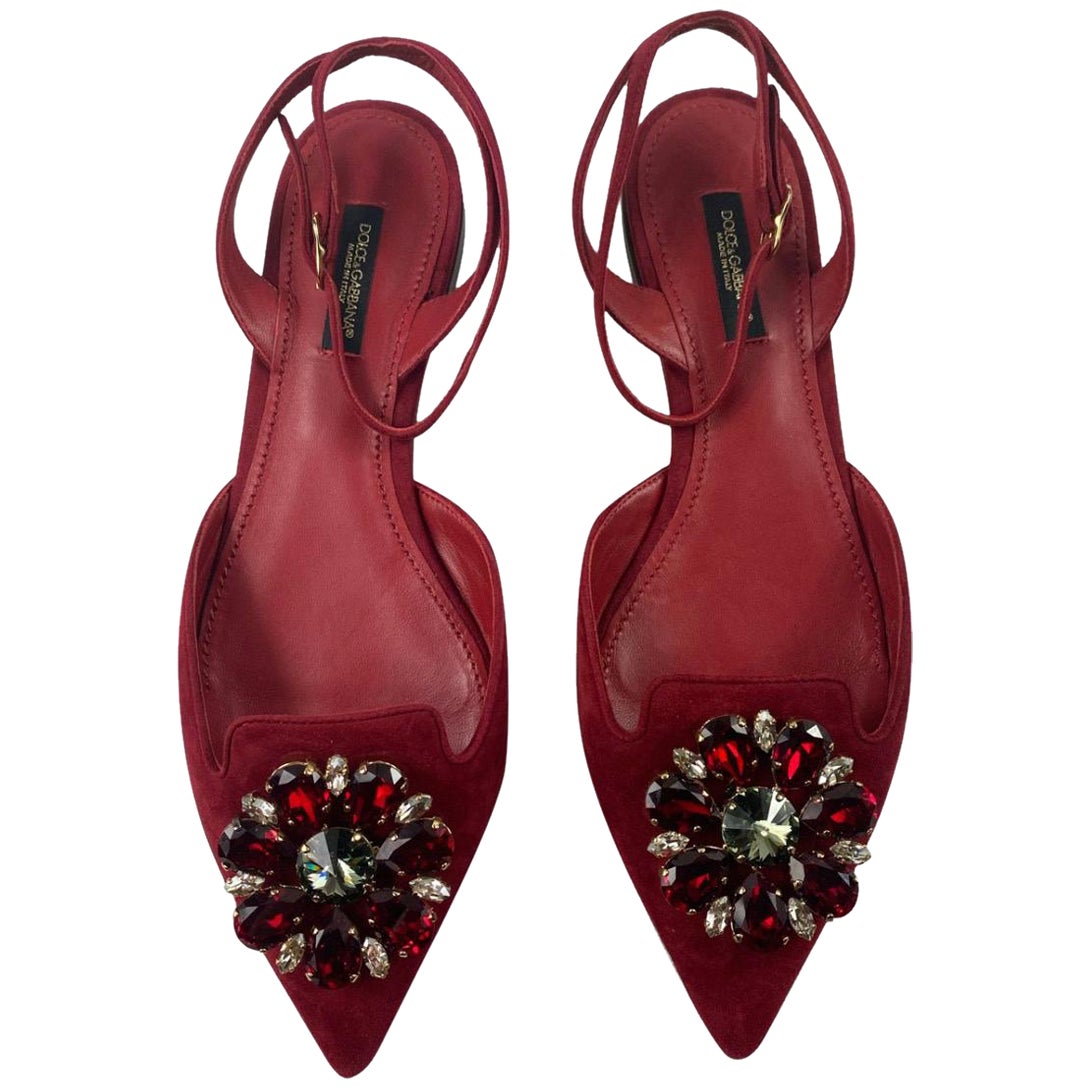 Dolce and Gabbana Multicolor Floral Brocade Fabric Platform Pumps Size ...