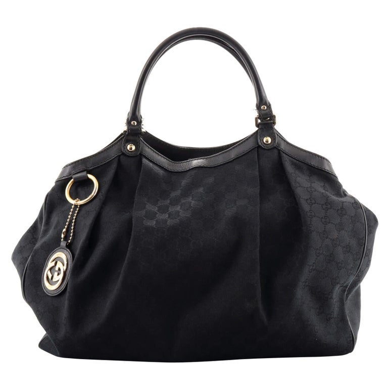 Gucci Sukey Tote GG Canvas Large at 1stDibs