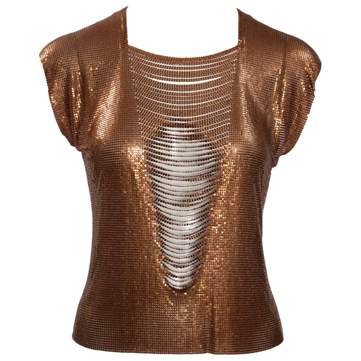 Paco Rabanne Chainmail Top at 1stDibs