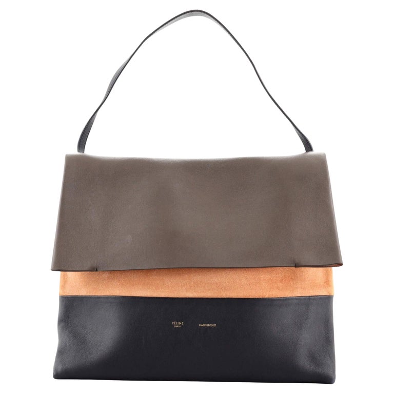 Celine All Soft Bag Suede with Leather at 1stDibs