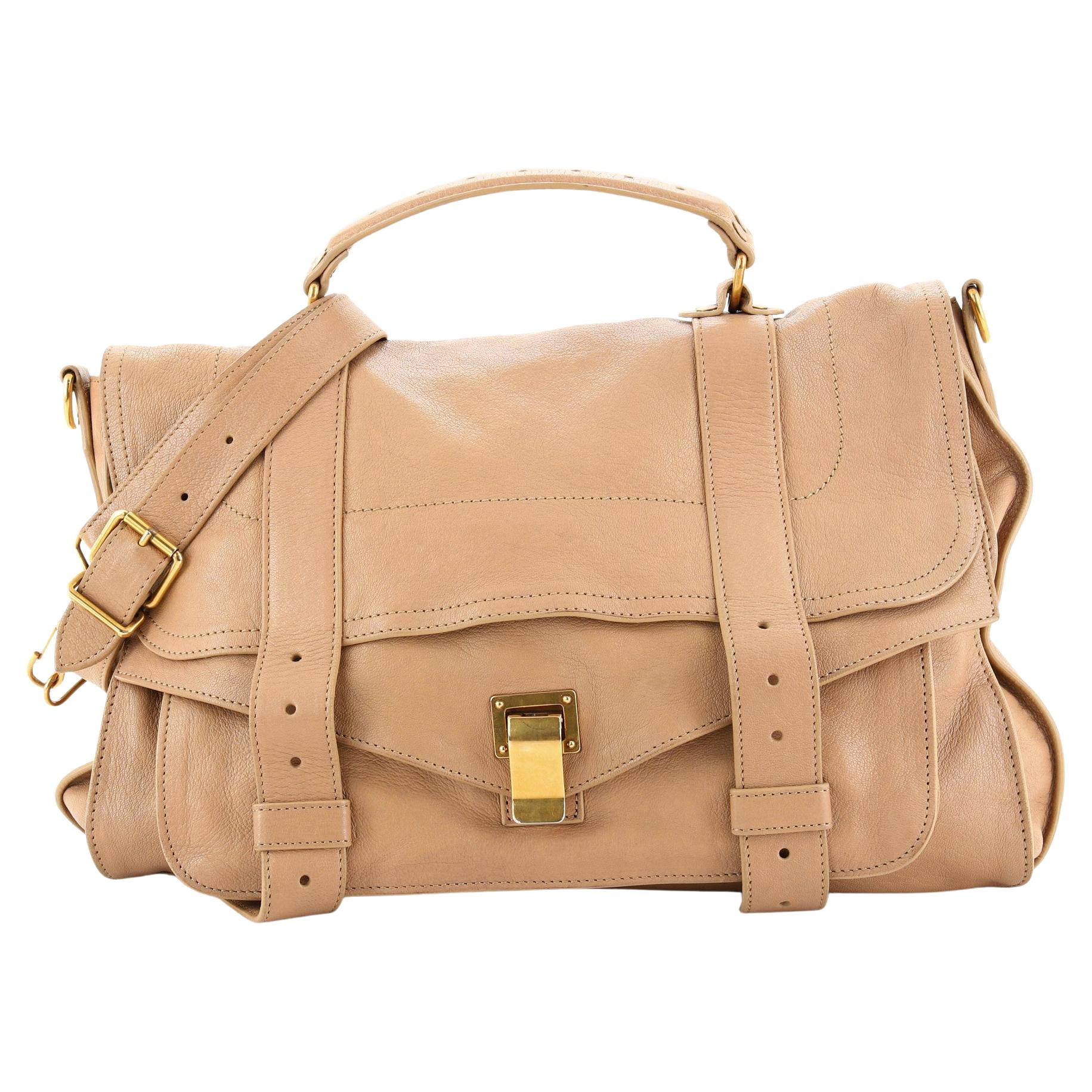 Proenza Schouler PS1 Satchel Leather Medium at 1stDibs