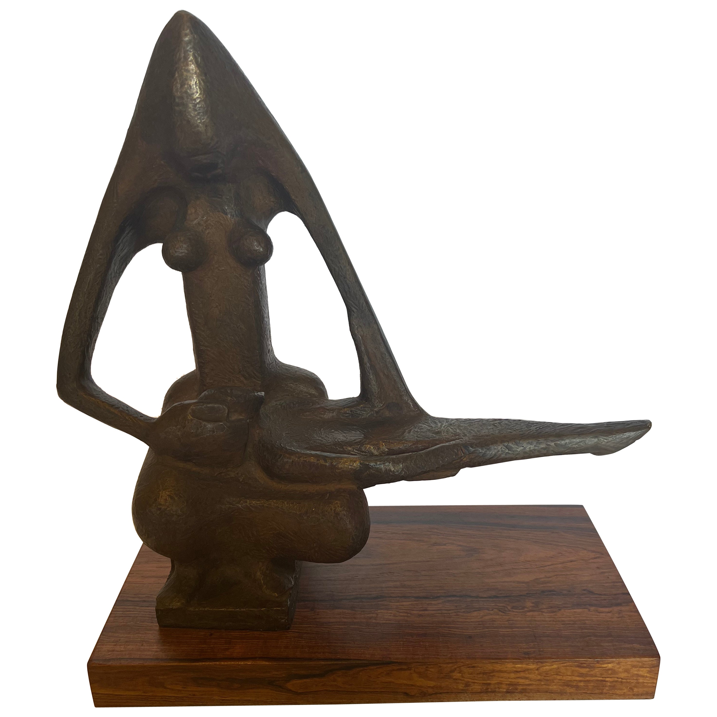 Hermes Eggplant Lao paperweight For Sale at 1stDibs