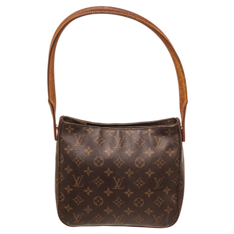 Louis Vuitton Brown Monogram Canvas Looping MM Shoulder Bag with ...