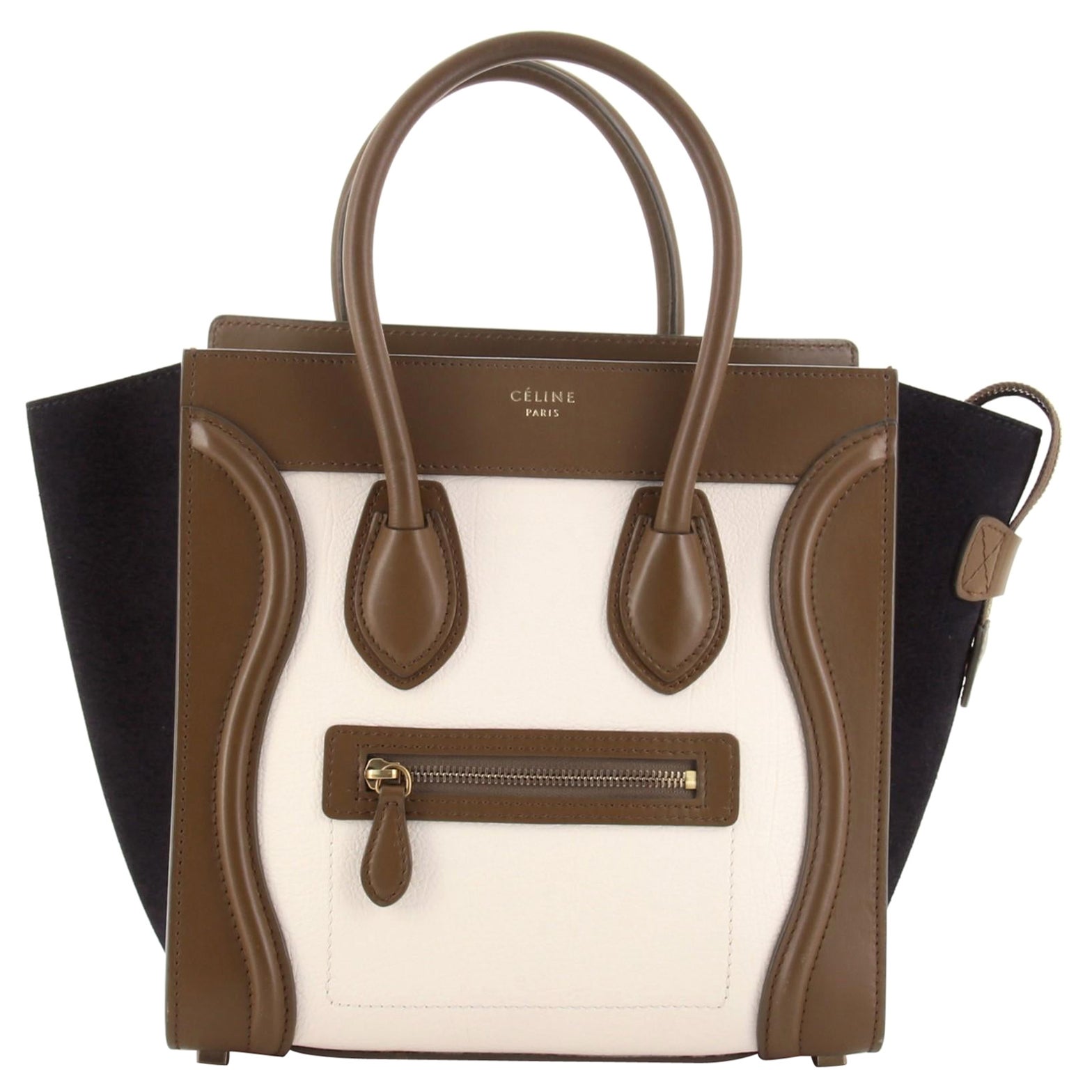 Celine 16 Handbag Smooth Calfskin Large at 1stDibs