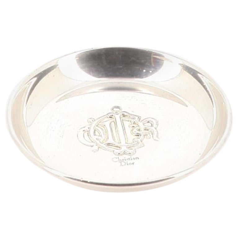 Christian Dior Small Plate with Typo Logo For Sale at 1stDibs