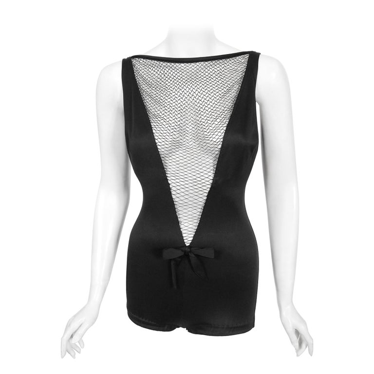 Vintage 1964 Cole of California Documented Black Fishnet 'Scandal Suit ...