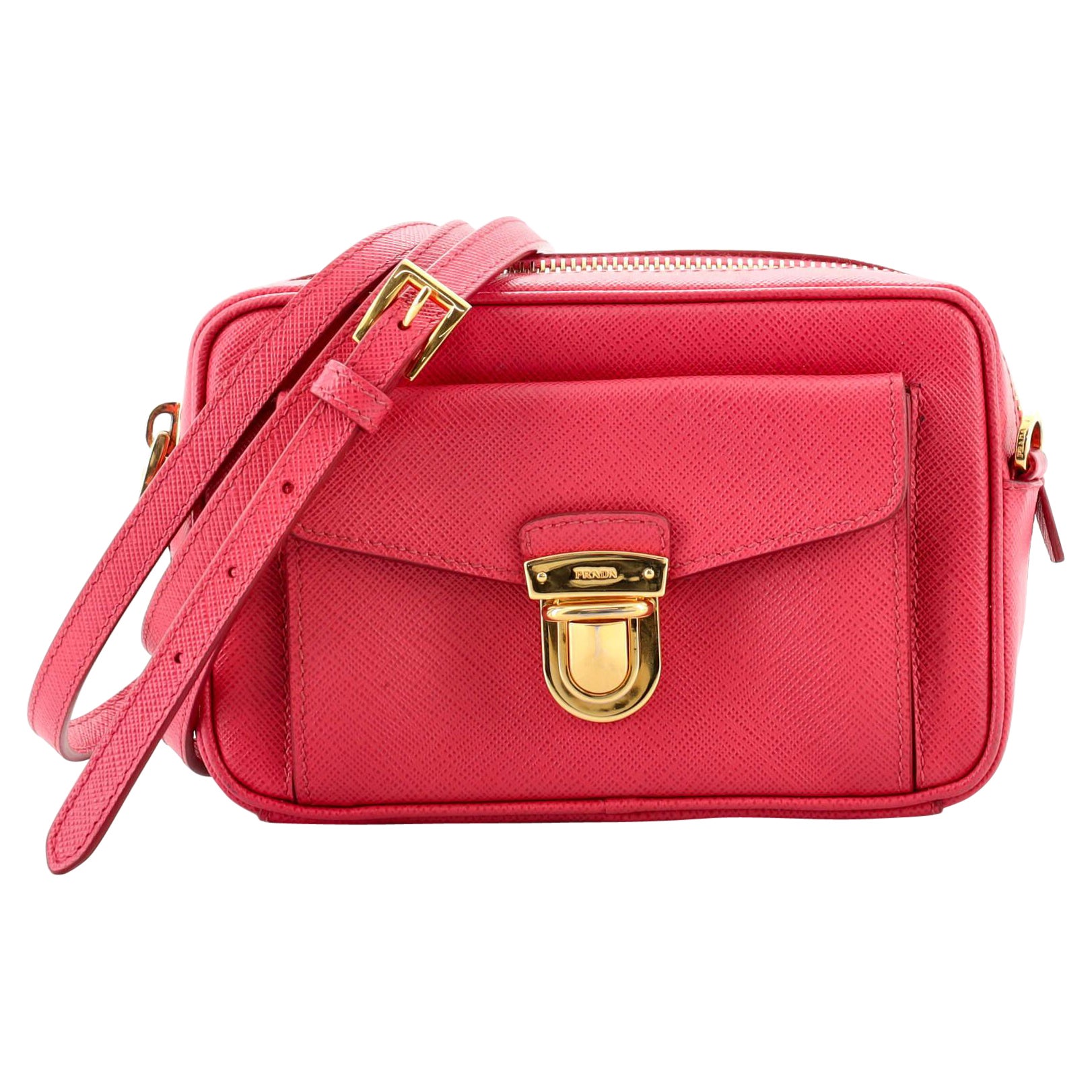 Prada Camera Bag Diagramme Quilted Leather Small at 1stDibs