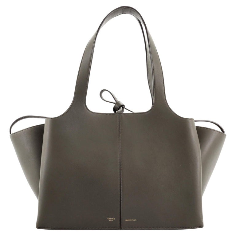 Celine Tri-Fold Shoulder Bag Smooth Calfskin Small at 1stDibs