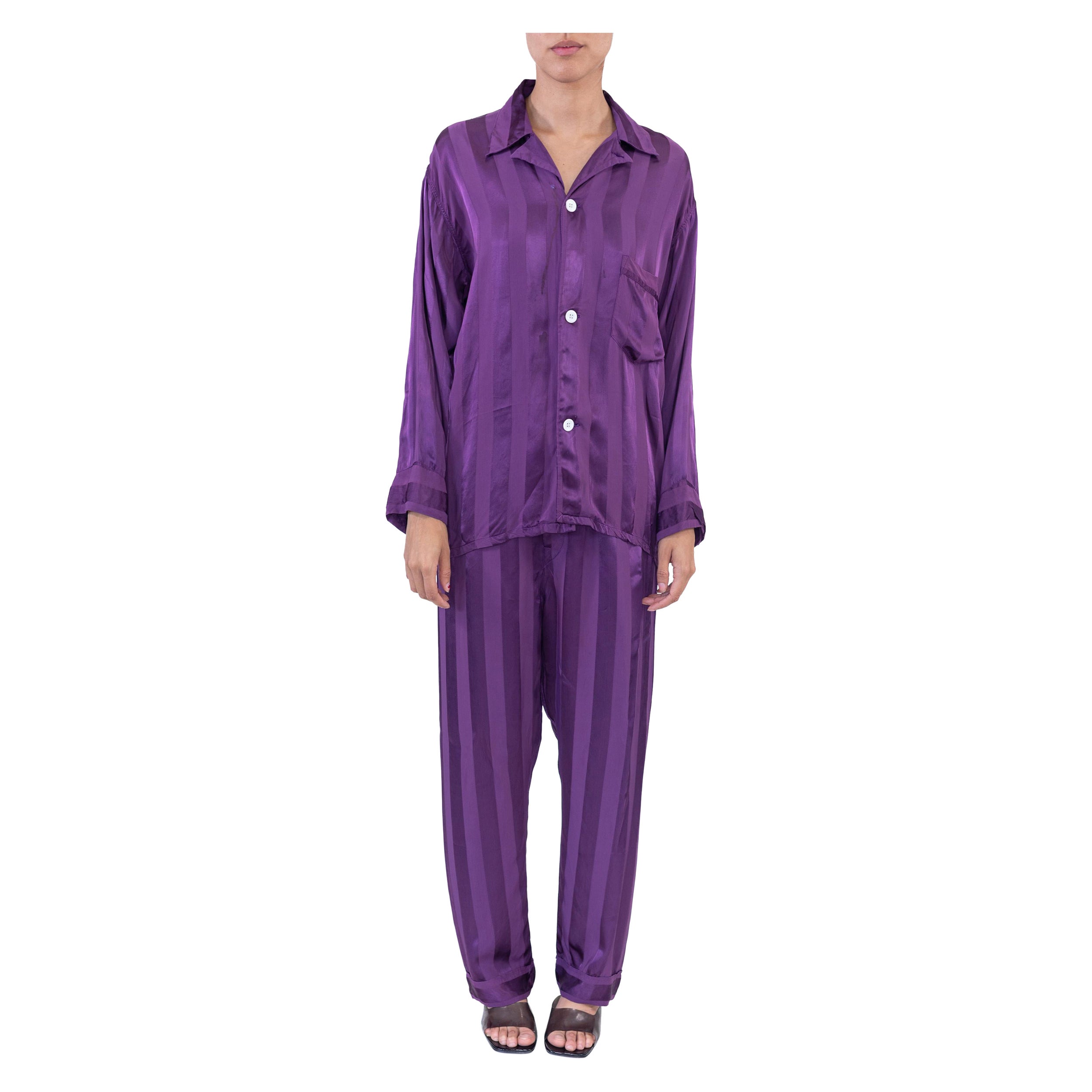 DESIGNED BY JAX c.1960''s 2 Piece Purple Needlecord Jacket Tapered ...