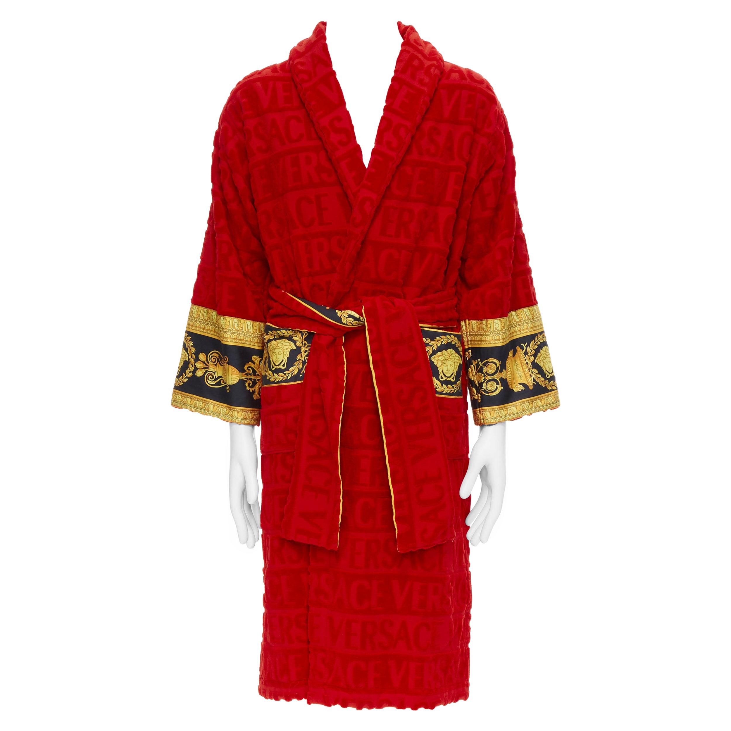 Gianni Versace Massive Link Chain Belt/Necklace With Medusas For Sale ...