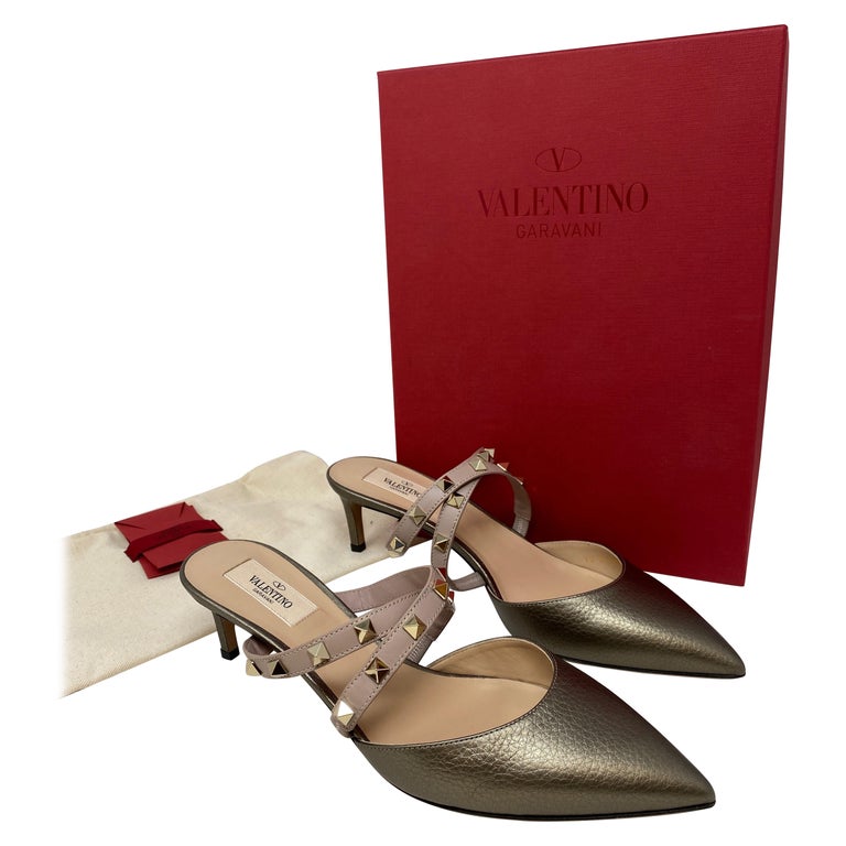 Valentino Rock Stud Heels For Sale at 1stDibs