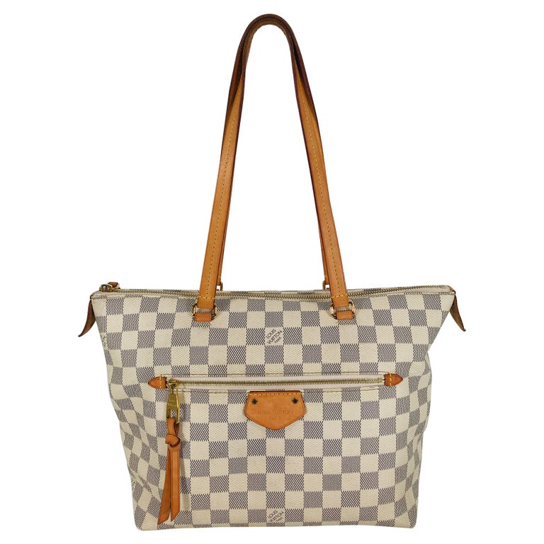 Louis Vuitton Damier Azur Lena Canvas PM Handbag For Sale at 1stDibs