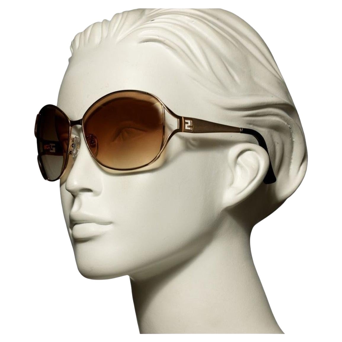 Fendi Gold Holographic Textured Leather Spy Bag at 1stDibs