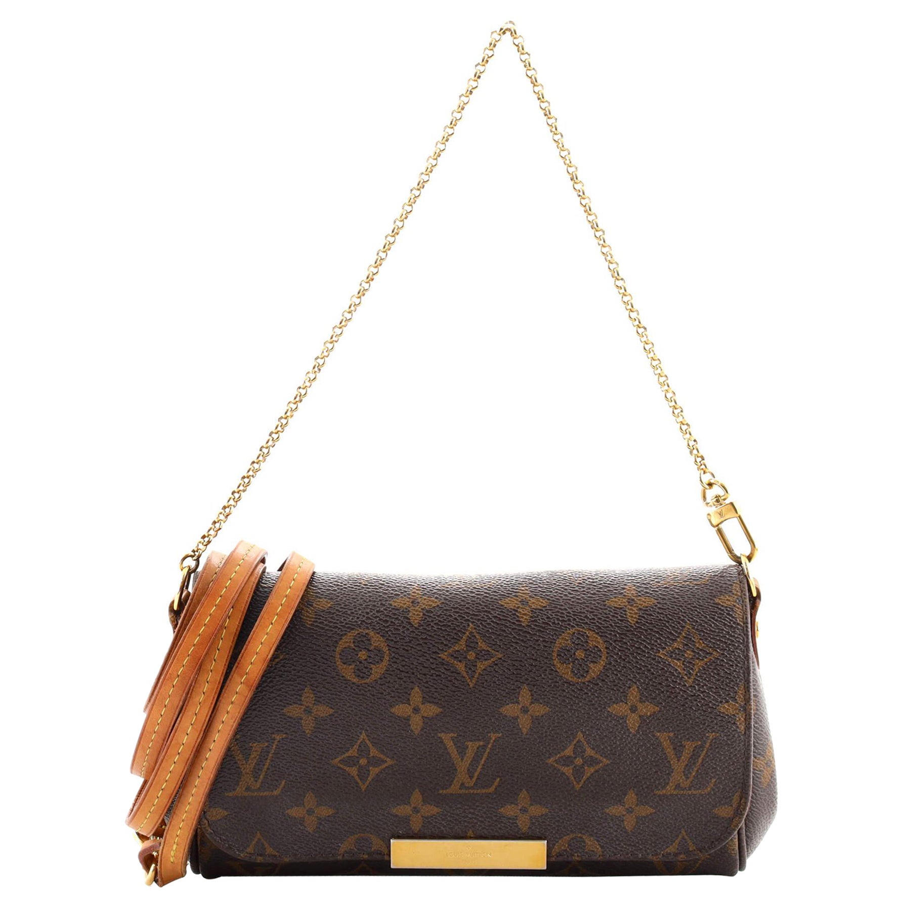 Louis Vuitton Favorite Handbag Monogram Canvas PM For Sale at 1stDibs