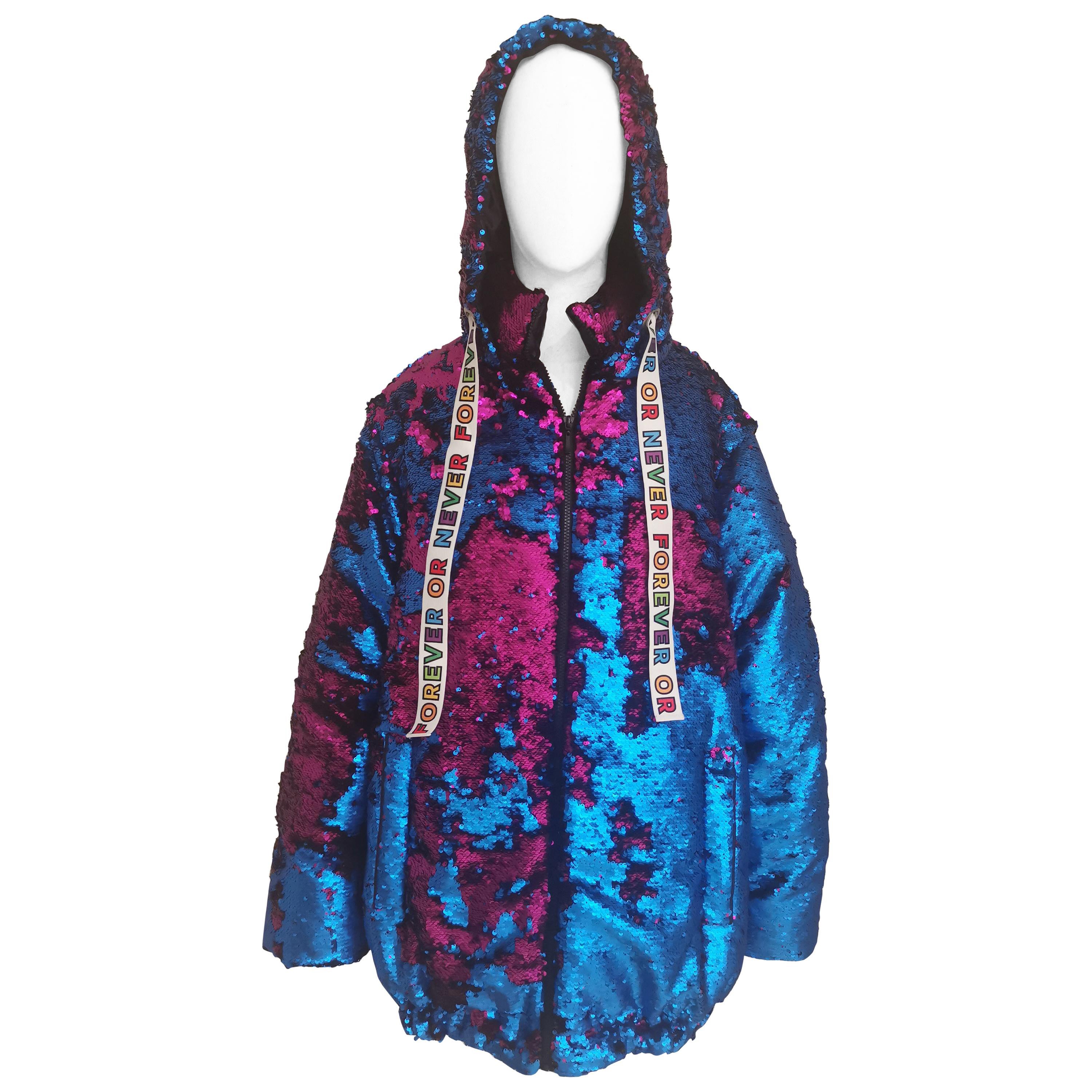 Sara Drower Vegetable Motif Embroidered Duster For Sale at 1stDibs