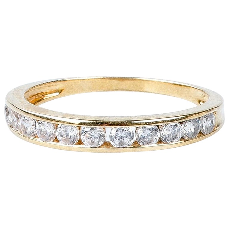 18 carat yellow gold ring For Sale at 1stDibs