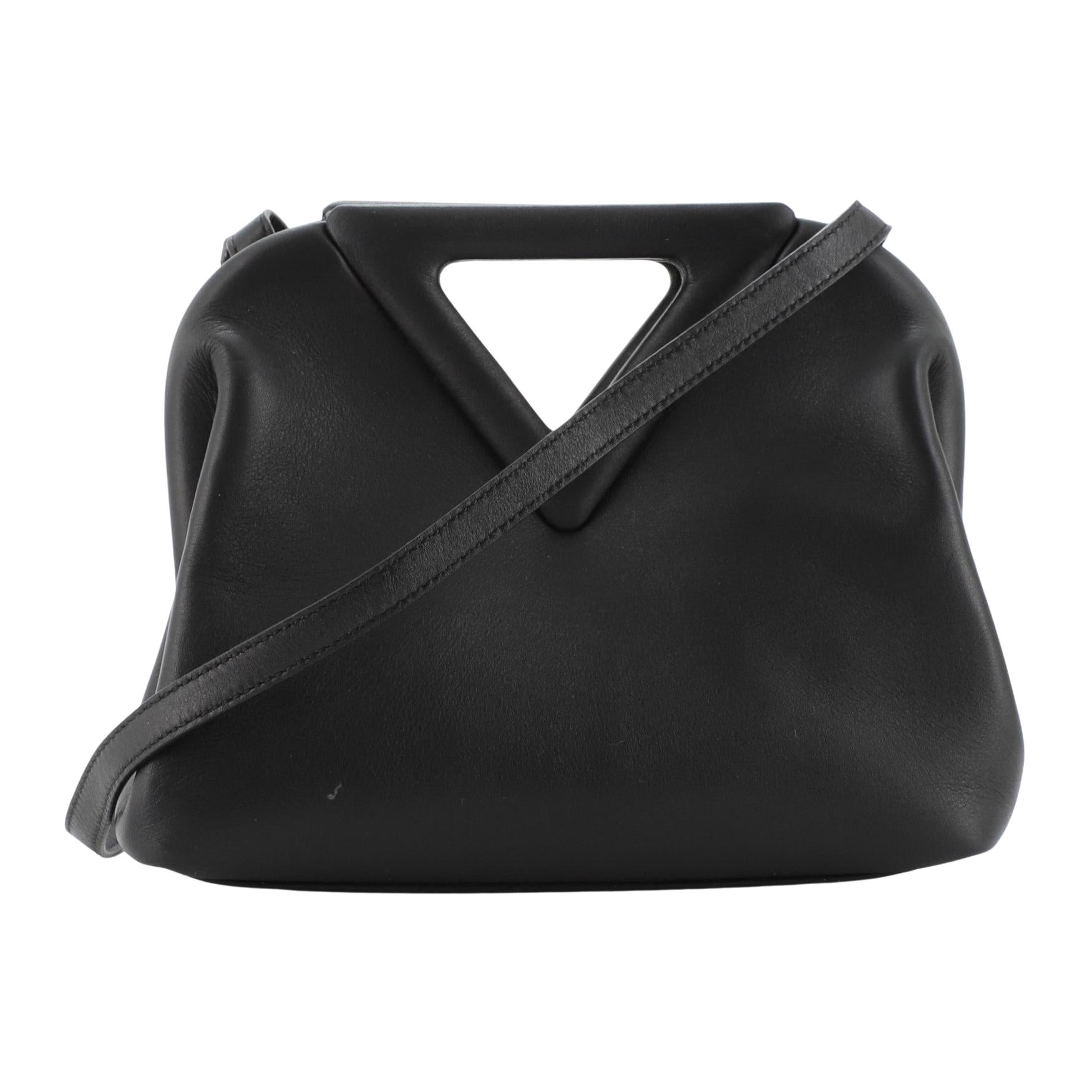 Bottega Veneta Point Shoulder Bag Leather Small at 1stDibs