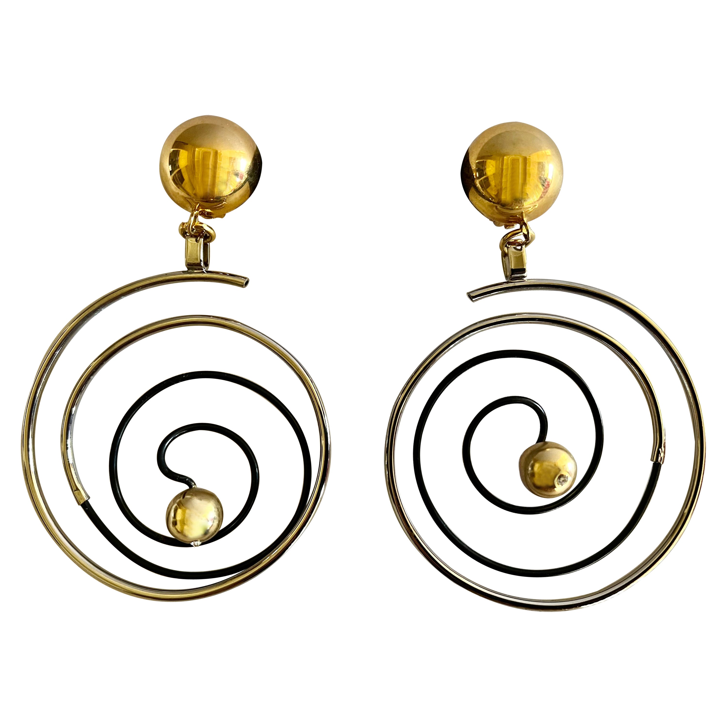 1990s Earrings - 1,410 For Sale at 1stDibs | 90's figure 8 earrings ...