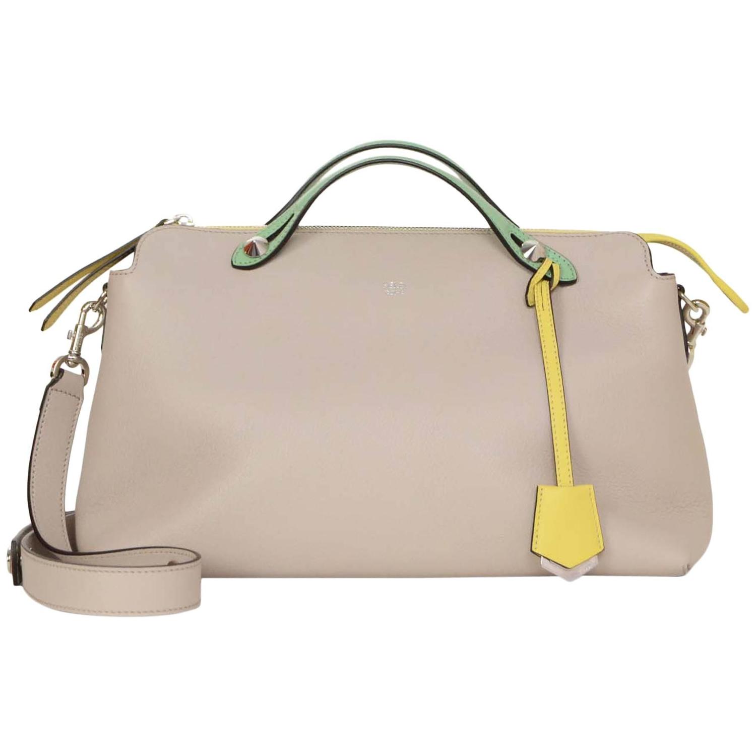 Fendi Tri-Color Large By The Way Bag SHW For Sale at 1stdibs