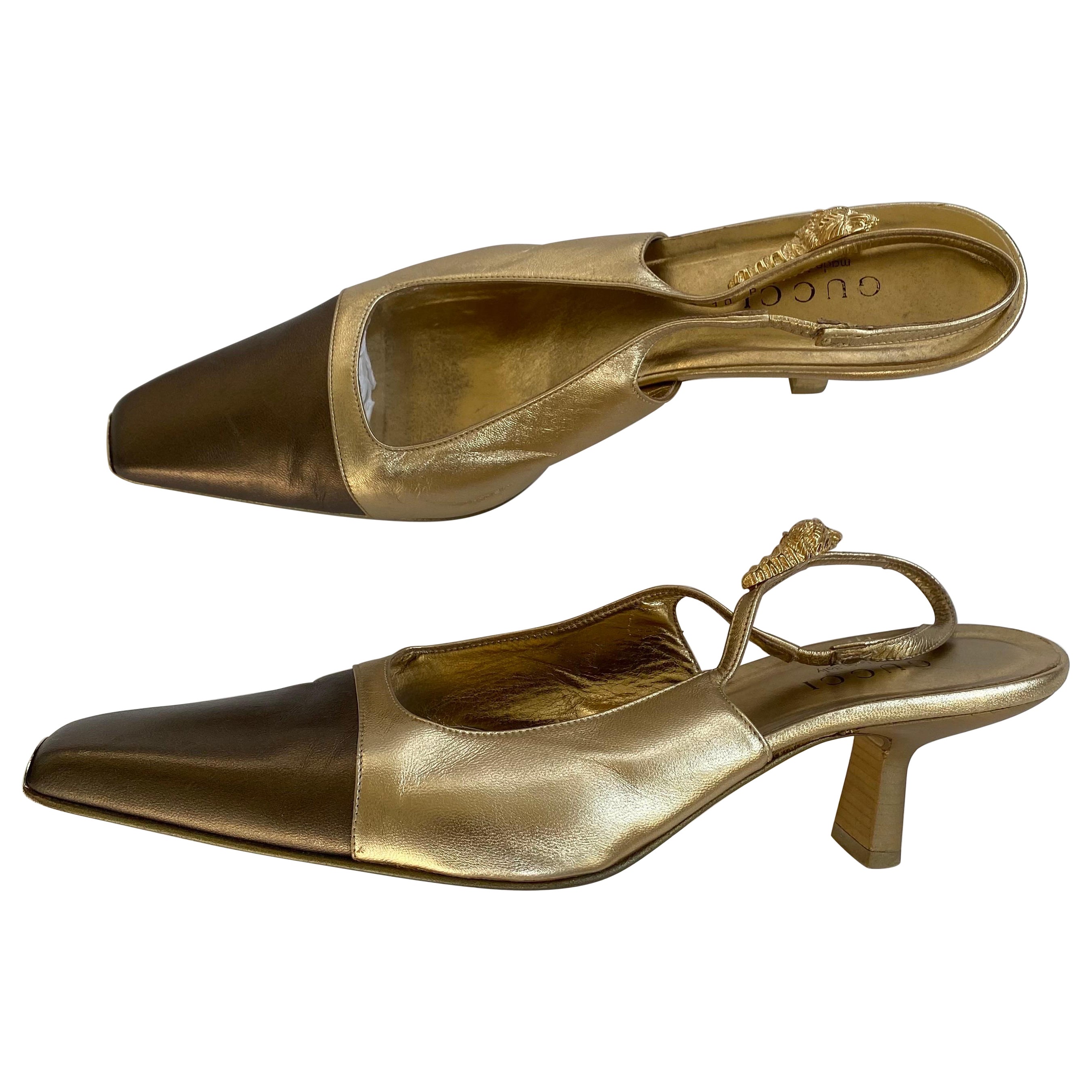 Gucci Fall 2004 Velvet Heels For Sale at 1stDibs