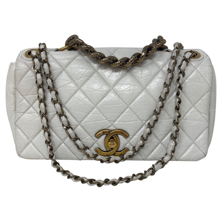 Chanel White Bag For Sale at 1stDibs