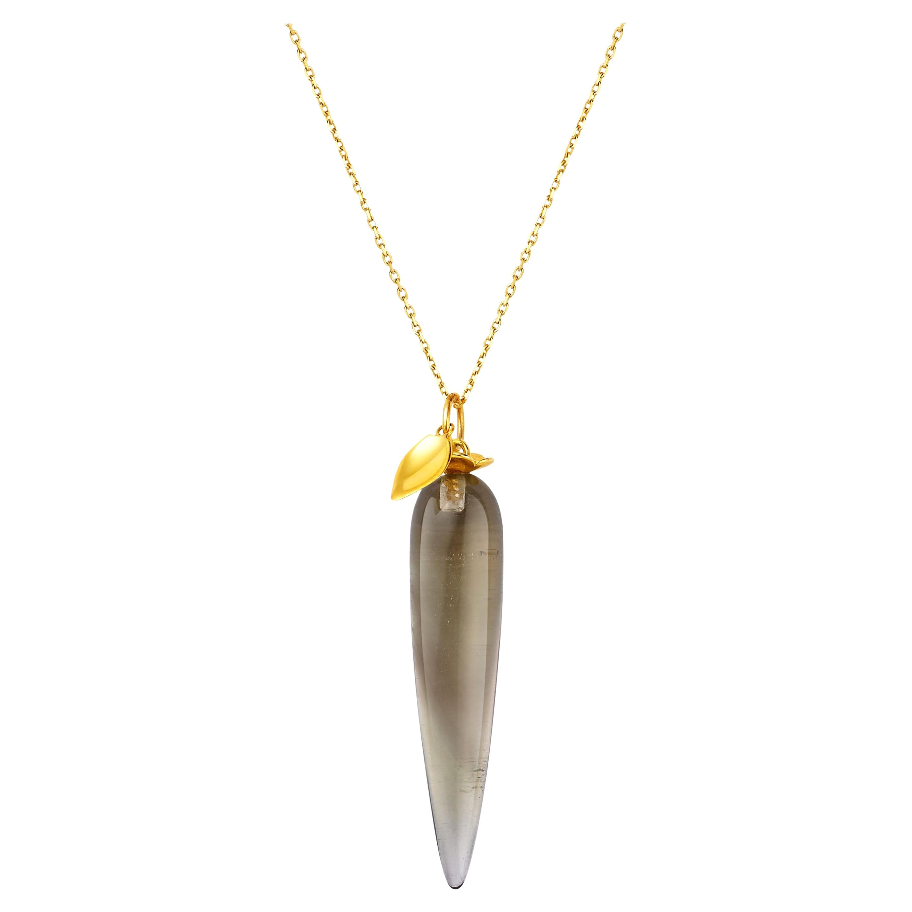 Fei Liu Diamond 9 Karat White Gold Pendant Necklace at 1stDibs | gold ...