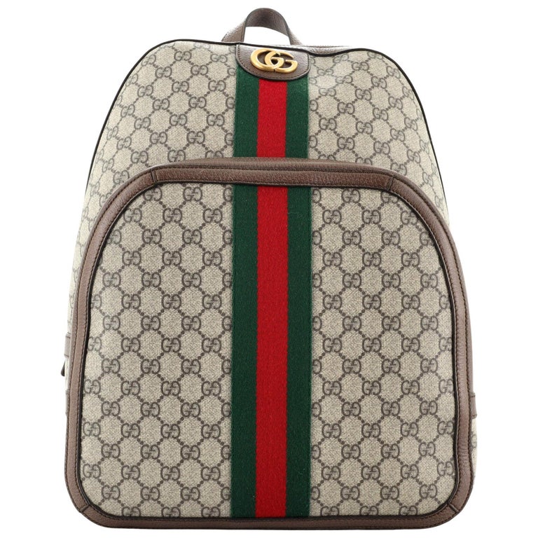 Gucci Ophidia Backpack GG Coated Canvas Medium at 1stDibs