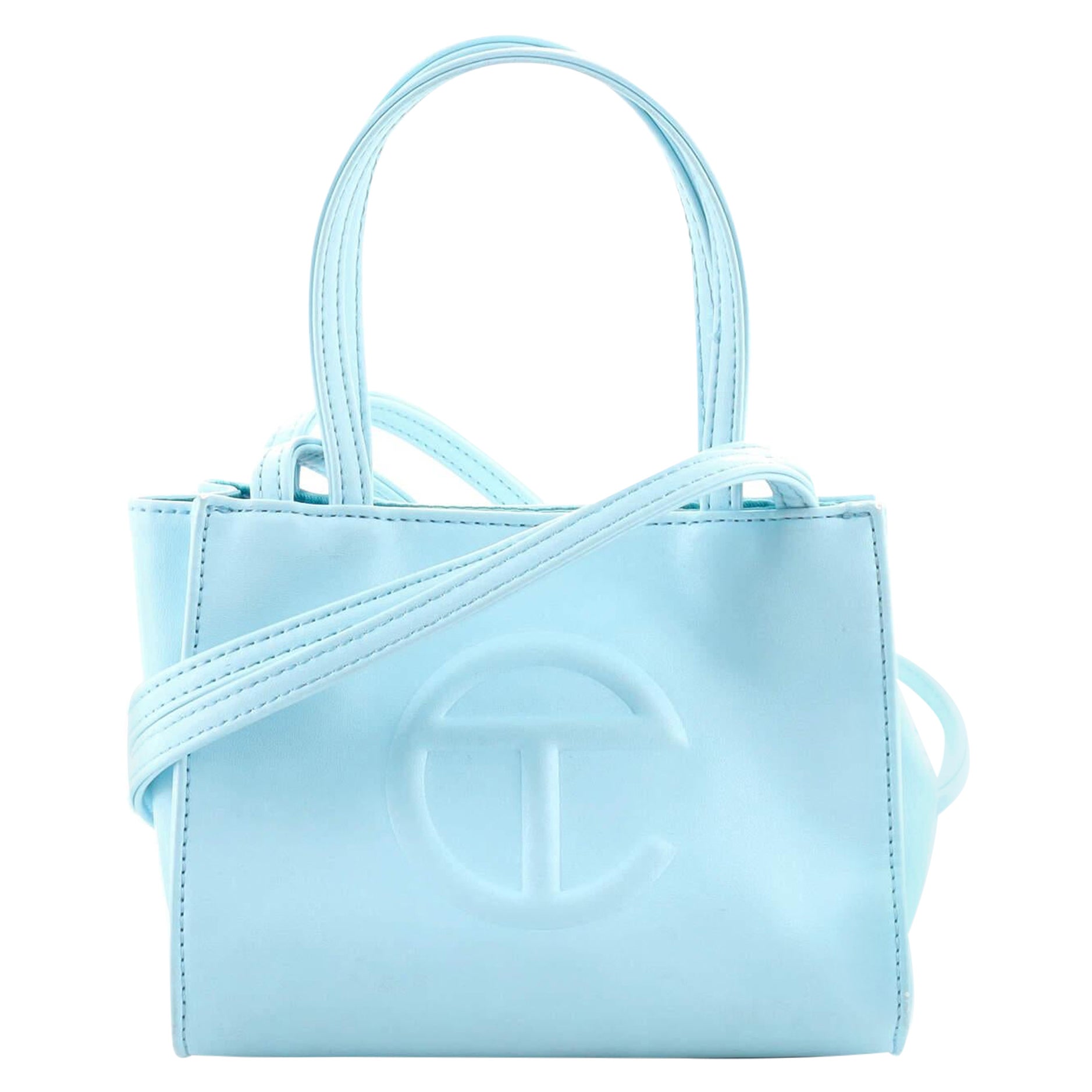Telfar Shopping Tote Faux Leather Medium at 1stDibs