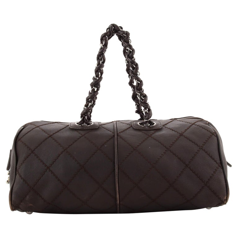 Chanel Ultimate Stitch Weekender Quilted Calfskin Medium For Sale at ...