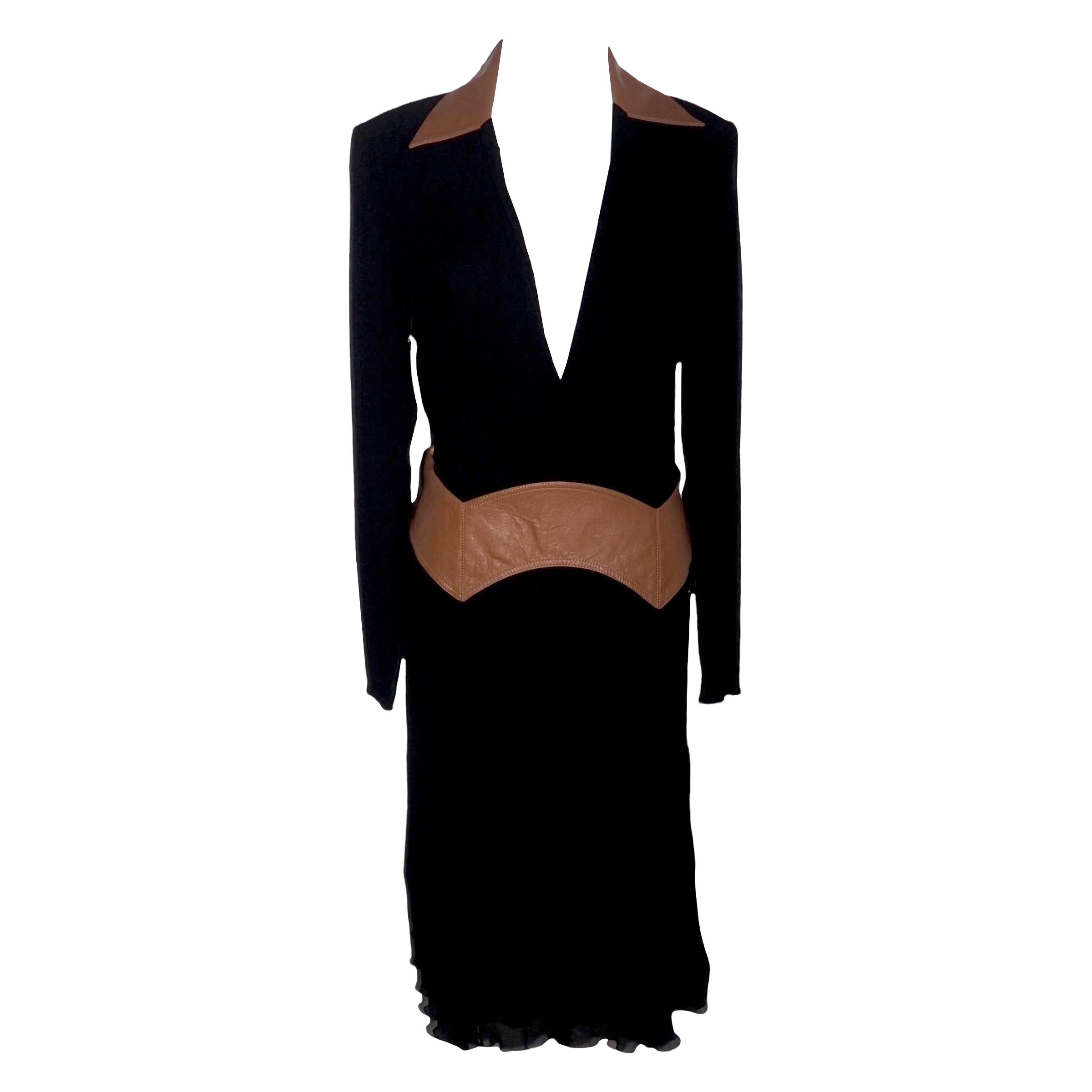 Versace FW 2000 RUNWAY and AD CAMPAIGN Wool and Snakeskin Jacket For ...