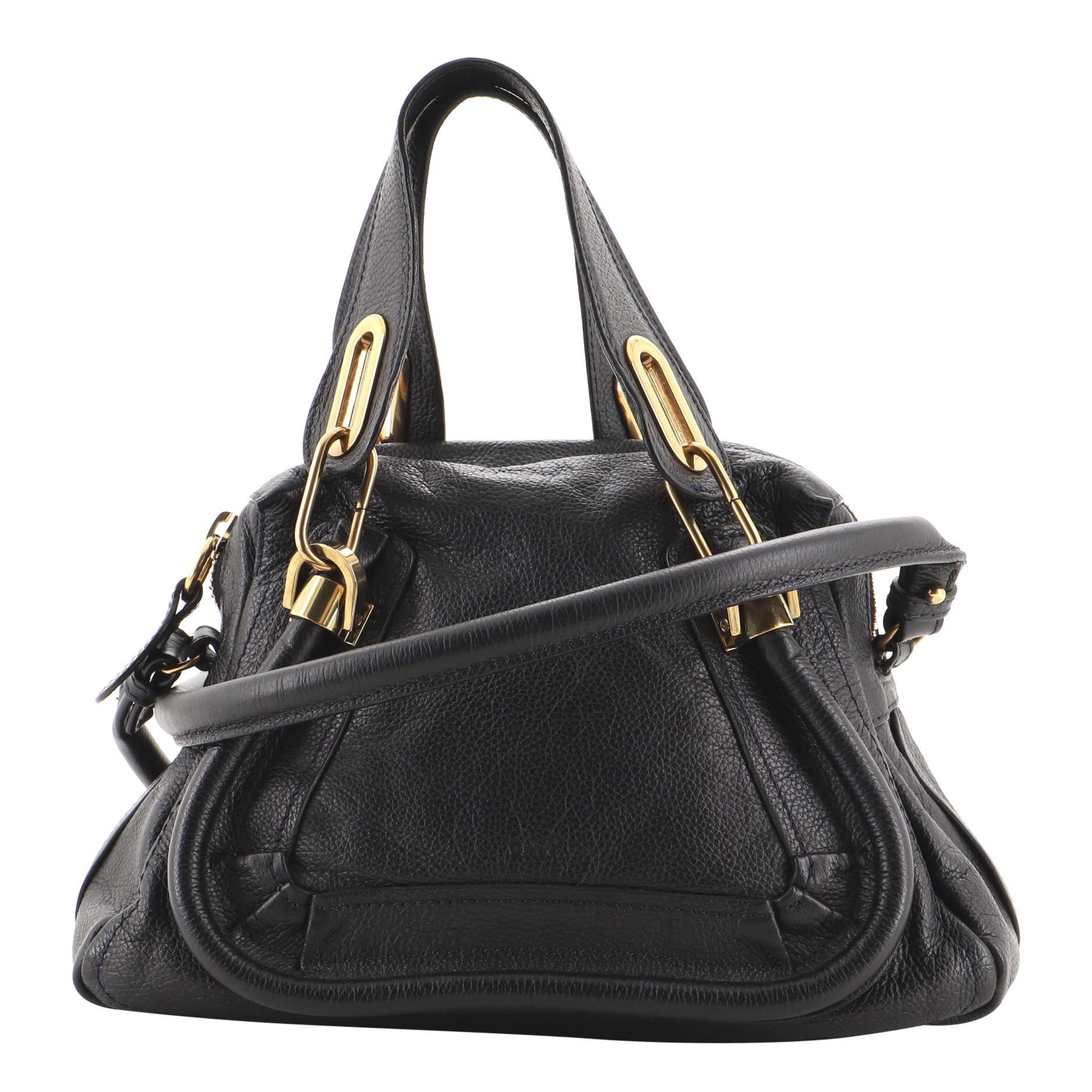 Chloe Brown Leather Tracy Satchel For Sale at 1stDibs