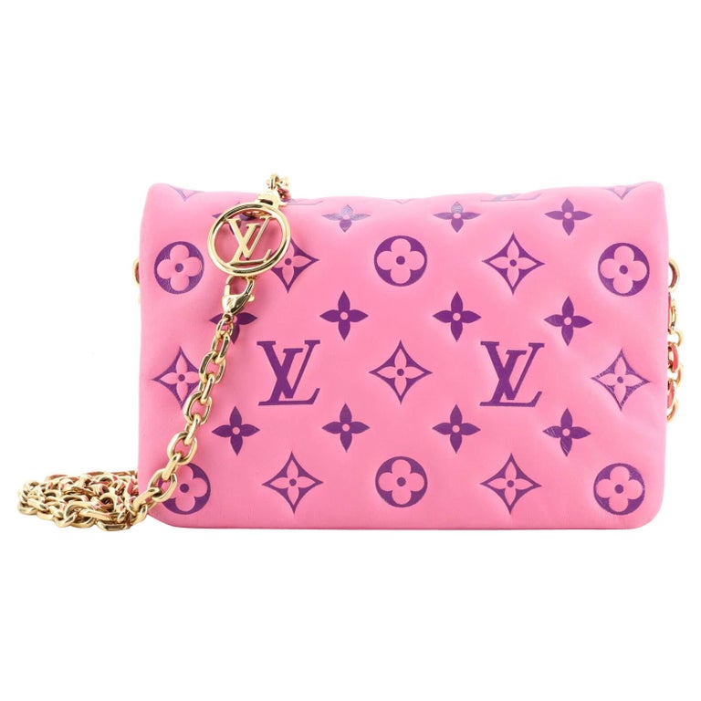 Louis Vuitton Coussin Pochette Monogram Embossed Lambskin For Sale at ...